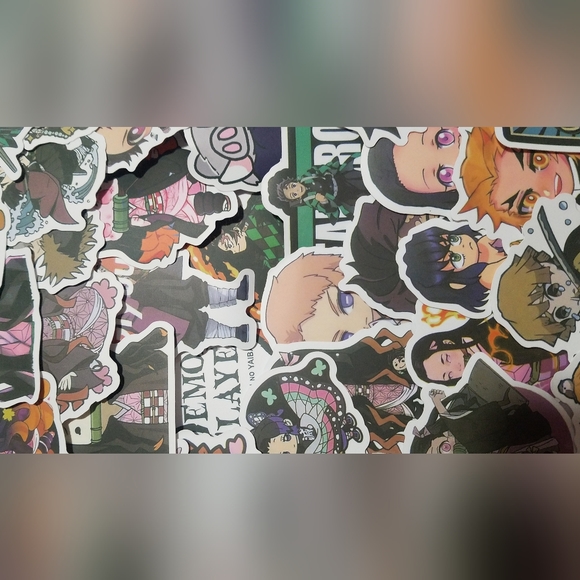 Demon Slayer | Design | Demon Slayer Anime Stickers 5 Pcs | Poshmark